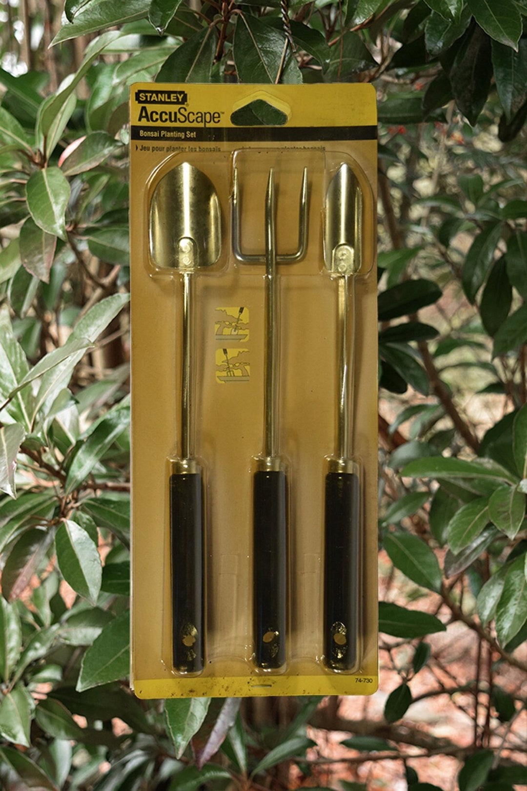 Vintage Stanley Accuscape Bonsai Planting Set, Three Piece Tool Set ...