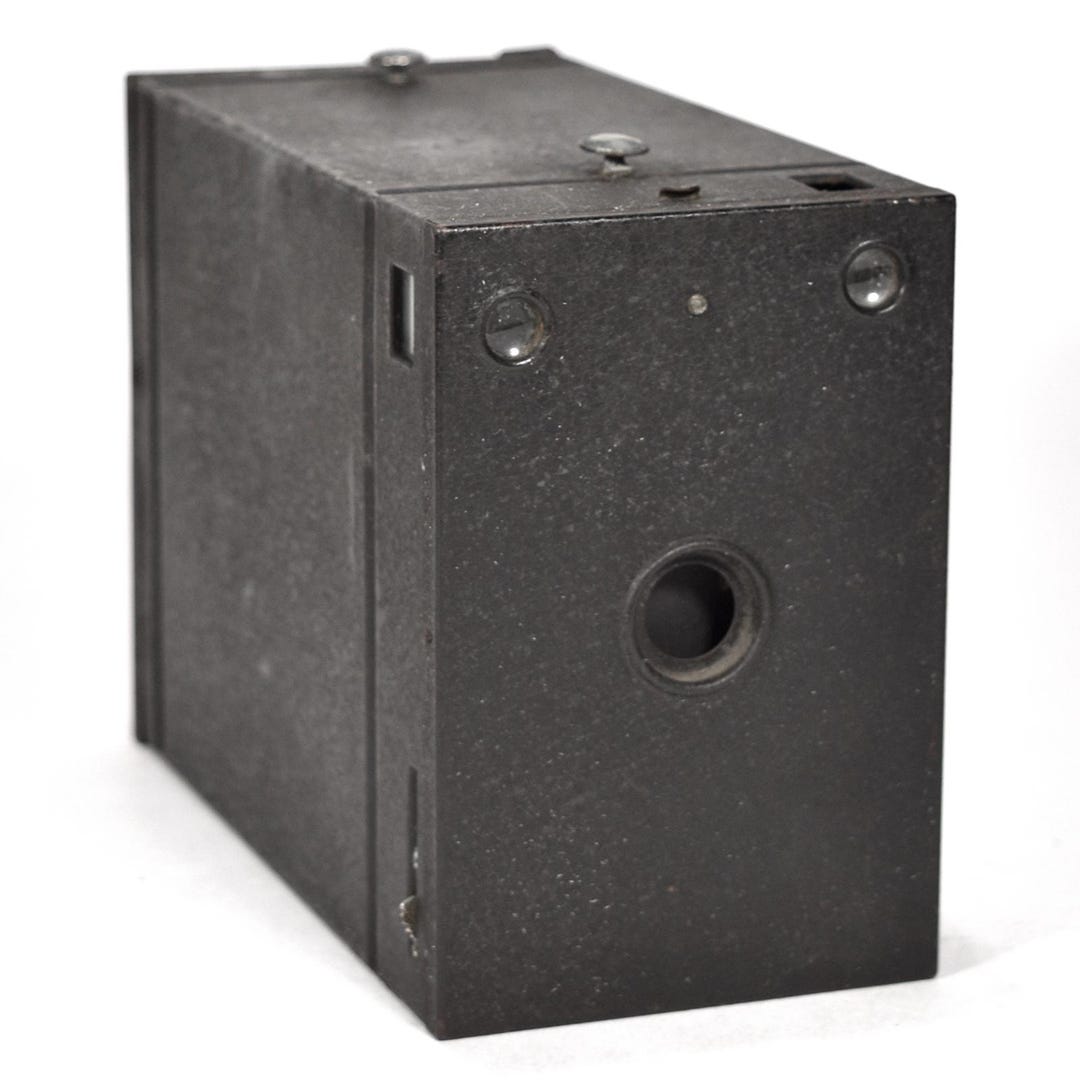 1922 Kodak No. 2 Film Pack Hawk-eye Metal Box Camera, Uses 520 Film ...