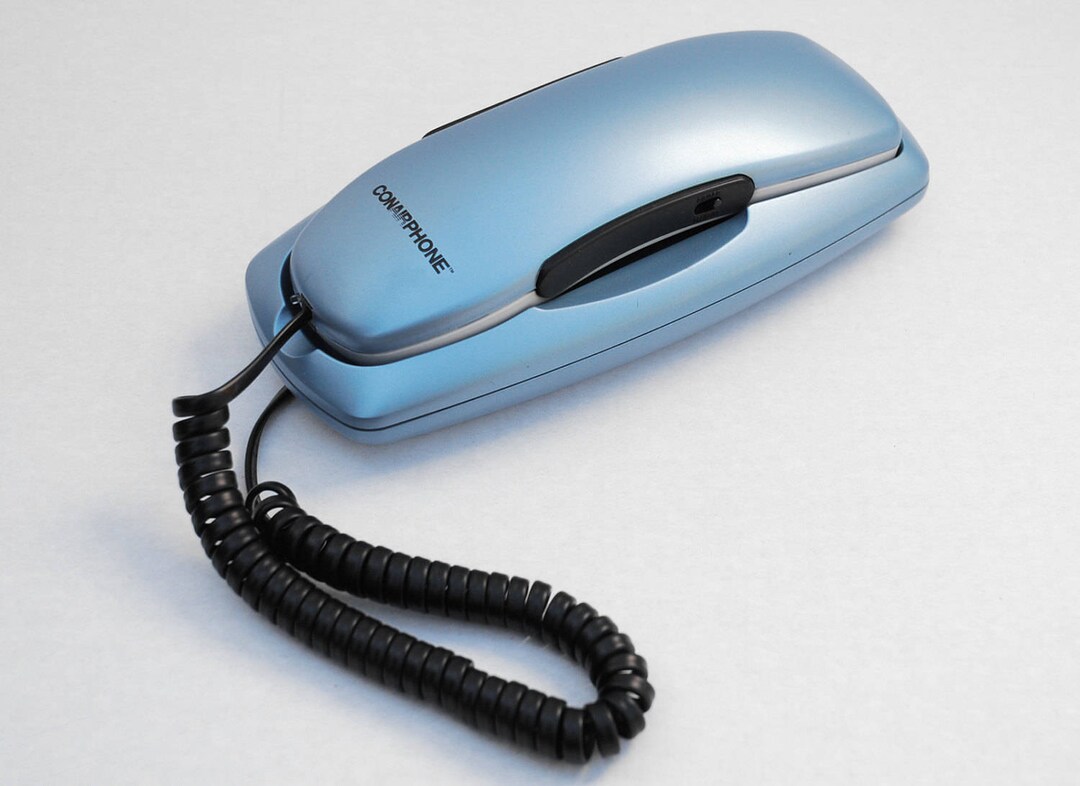 Vintage Conairphone SW620 Sport Slim Design Corded Telephone Baby Blue ...