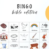 Bible Printable Games Games Printable Printables Church Bingo Bible ...