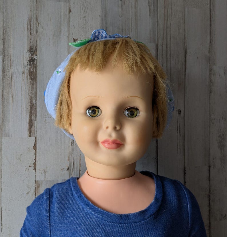Vintage 34" Sayco Companion Doll, 1960s Patti Playpal Type, Big Toddler ...