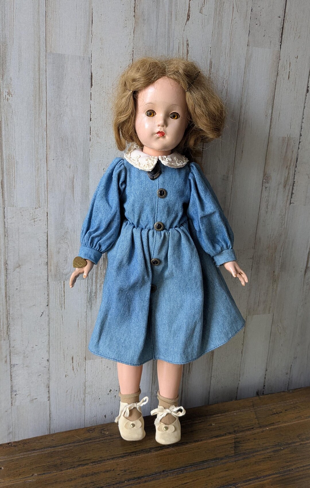 Effanbee Anne Shirley Doll, Composition, 20" Tall, Durable Doll ...