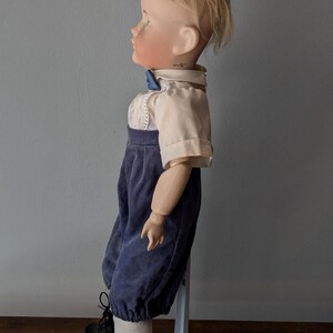 Bisque & Composition Boy Doll, 20" Tall, Handmade by Nancy Horner 1988 ...