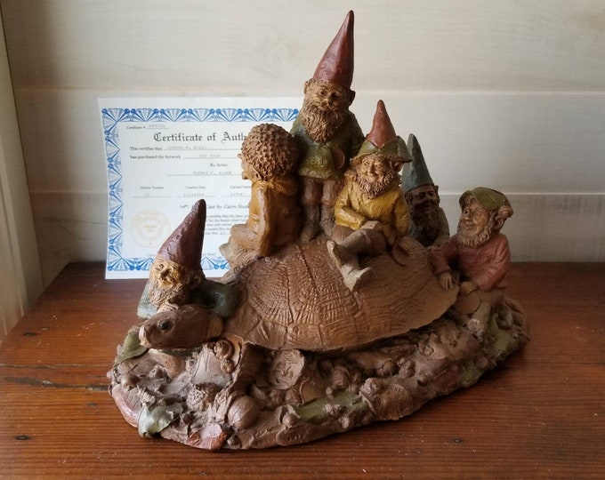 The 7-up Tom Clark Gnome, #49, Signed, Cairn Studio, Certificate, Night ...