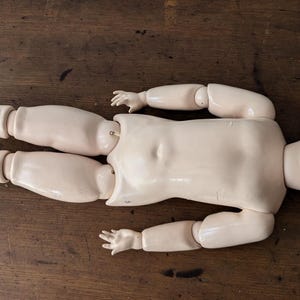 Bisque & Composition Boy Doll, 20" Tall, Handmade by Nancy Horner 1988 ...