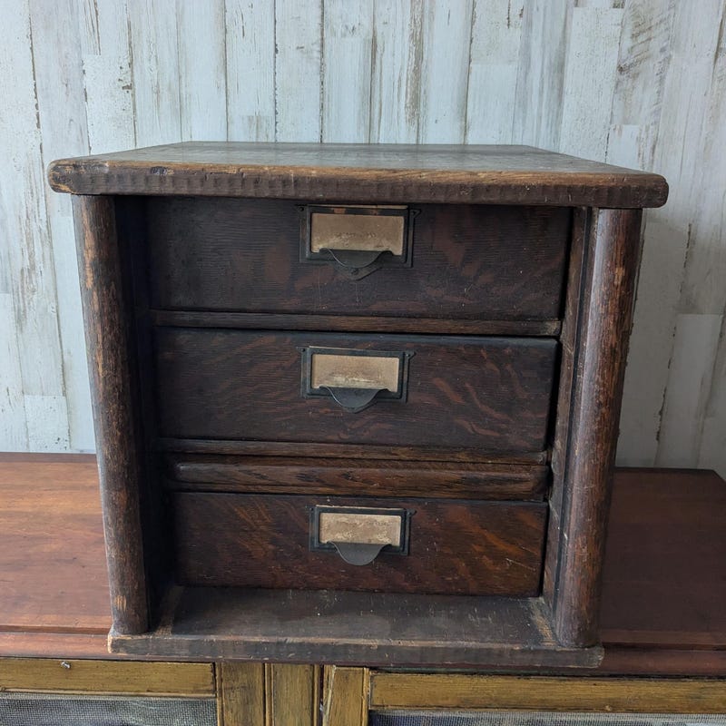 Antique Three Drawer - Etsy