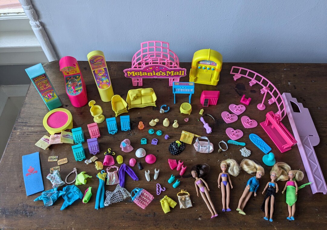 Vintage Melanie's Mall Dolls & Accessories, Large Bundle - Etsy