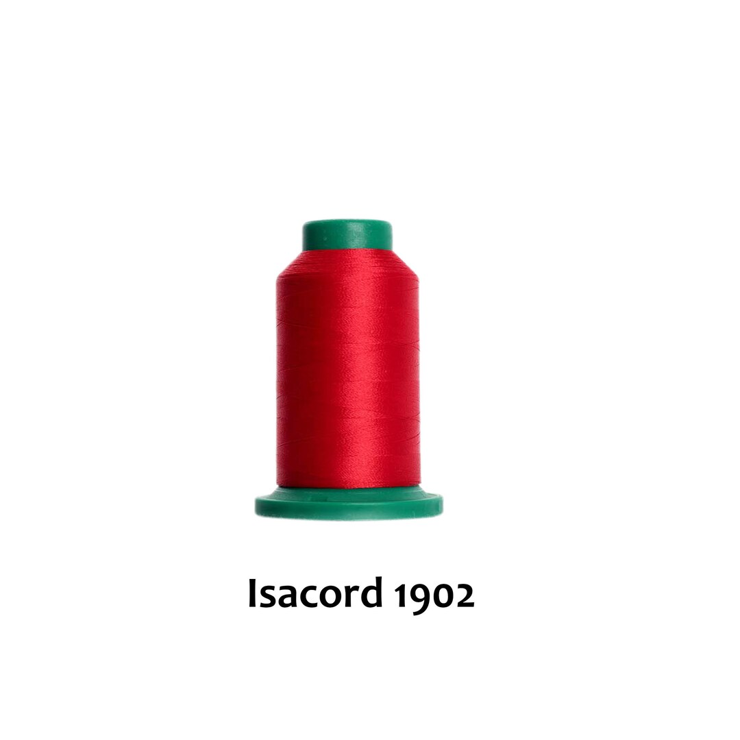 Isacord Thread Poinsettia #1902 - Etsy