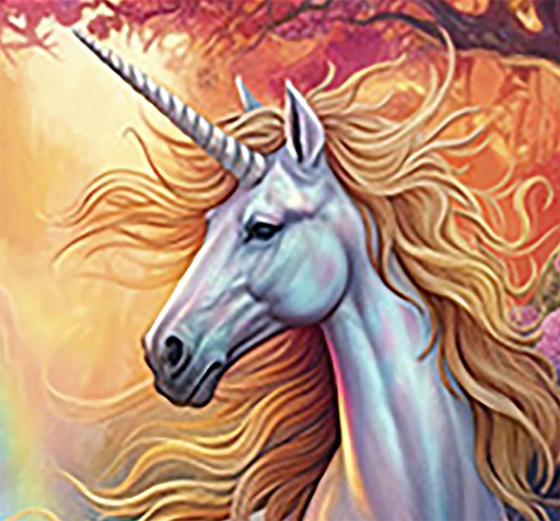 Mystical Unicorn Panel, QT Fabrics, Claudia Mckinney, Panel, 44" X 24 ...