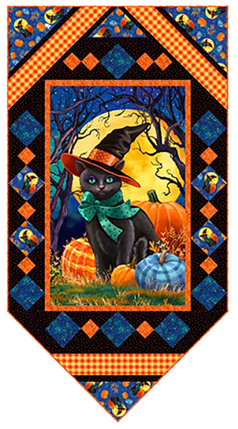 Abra-cat-dabra Banner Quilt Kit With Fabric and Pattern for - Etsy