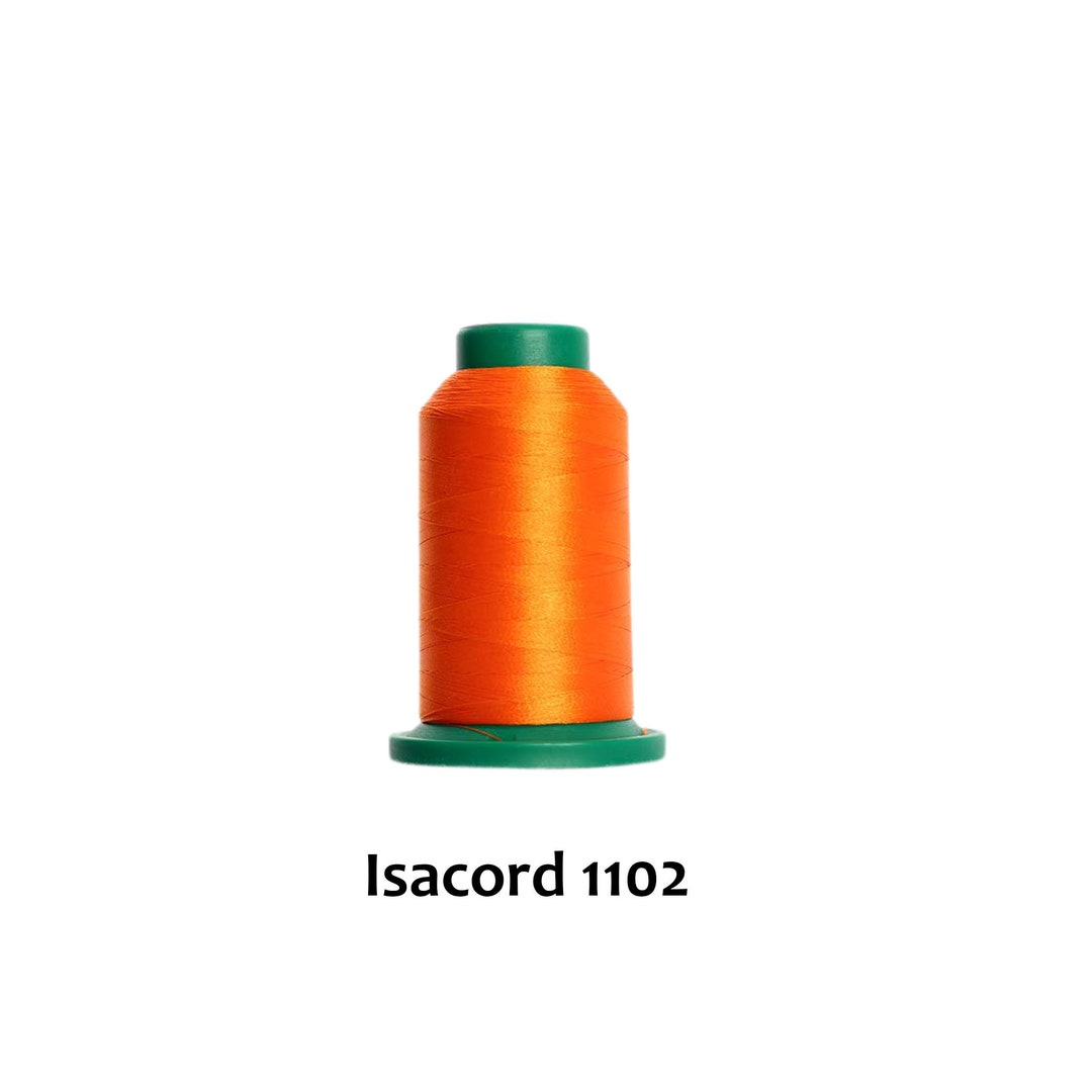 Isacord Thread Pumpkin 1102 - Etsy