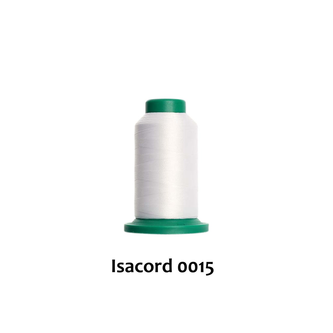 Isacord Thread White #0015 - Etsy