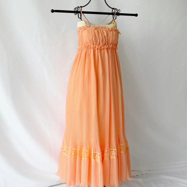 Apricot Color Dress - Etsy