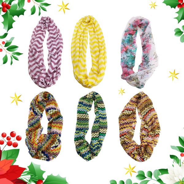 Chevron Infinity Scarf - Etsy