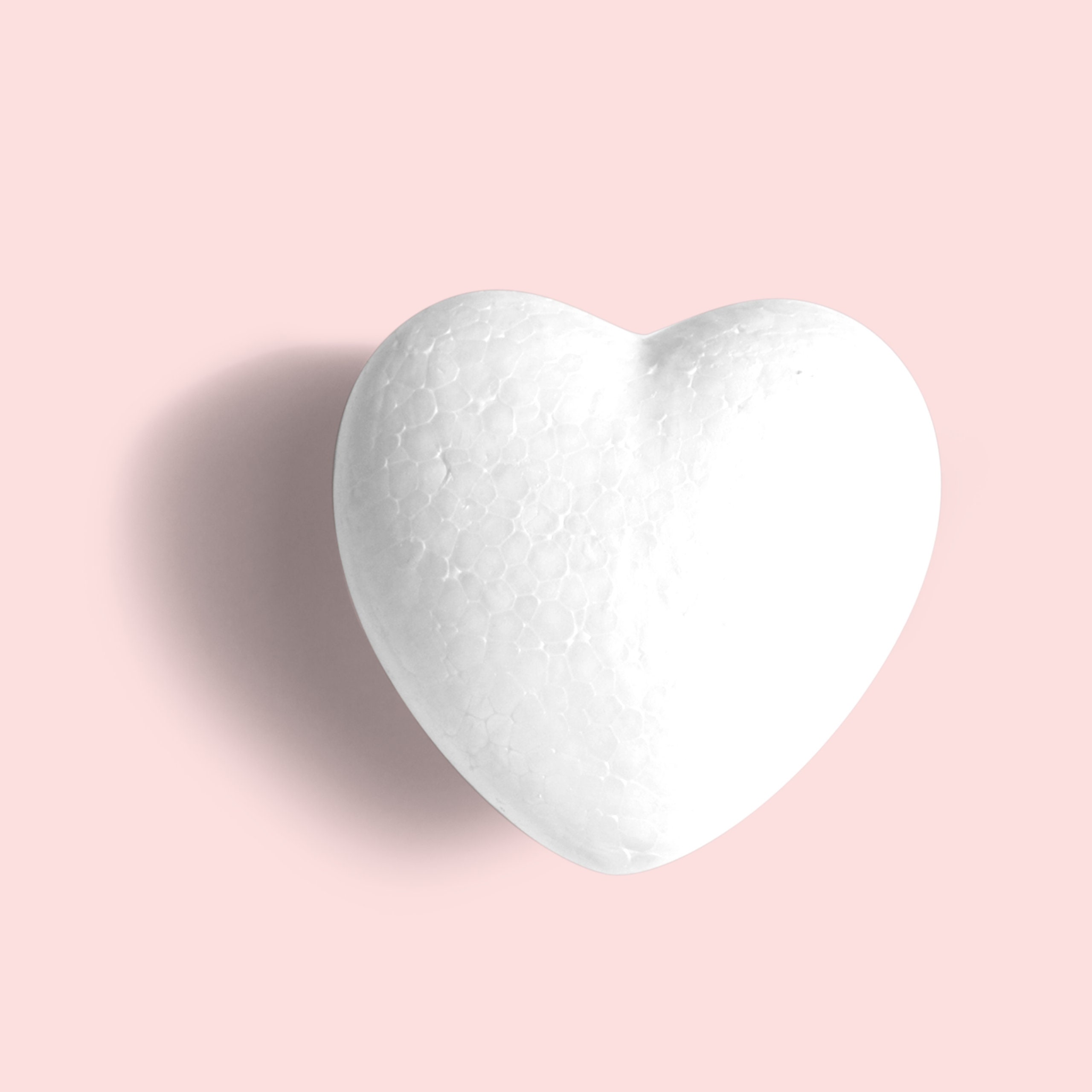 3 Inch Valentines Day Heart Shaped Foam Models Flower - Etsy