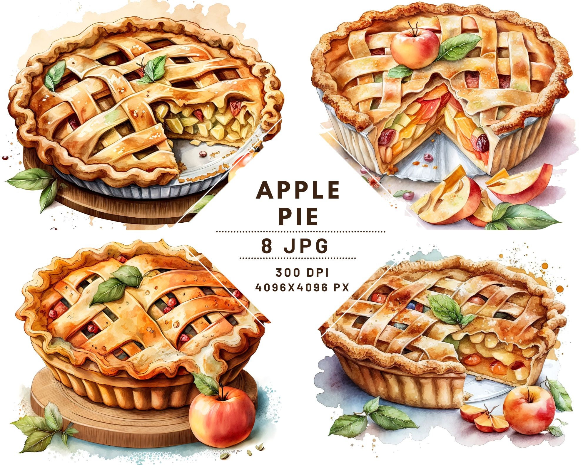 Pie Clip Art