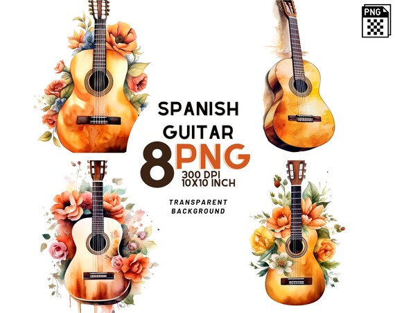 Spanish Music Clip Art