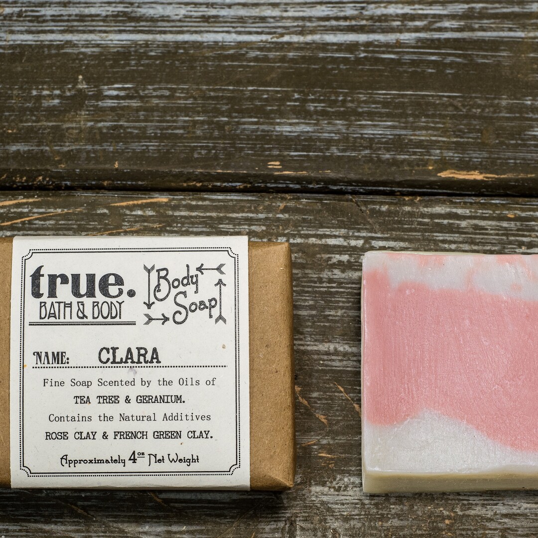 CLARA Body Soap Organic Soap Vegan Soap Natural Soap - Etsy
