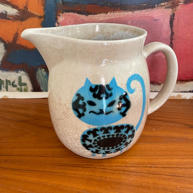 Cat Pitcher - Etsy
