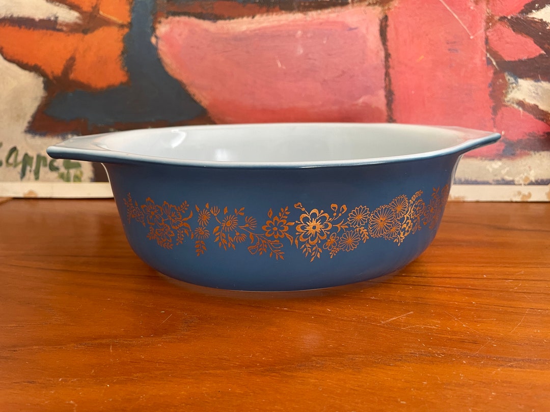 Pyrex Golden Bouquet Casserole - Etsy