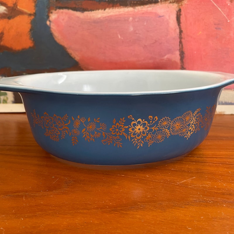 Pyrex Golden Leaf - Etsy
