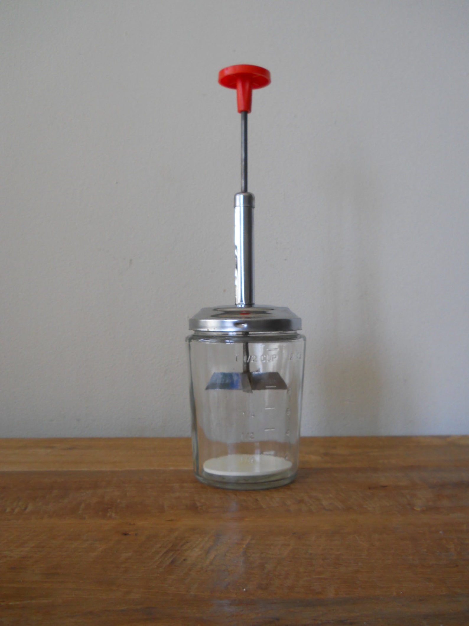 Vintage Acme Red Food Chopper - Etsy