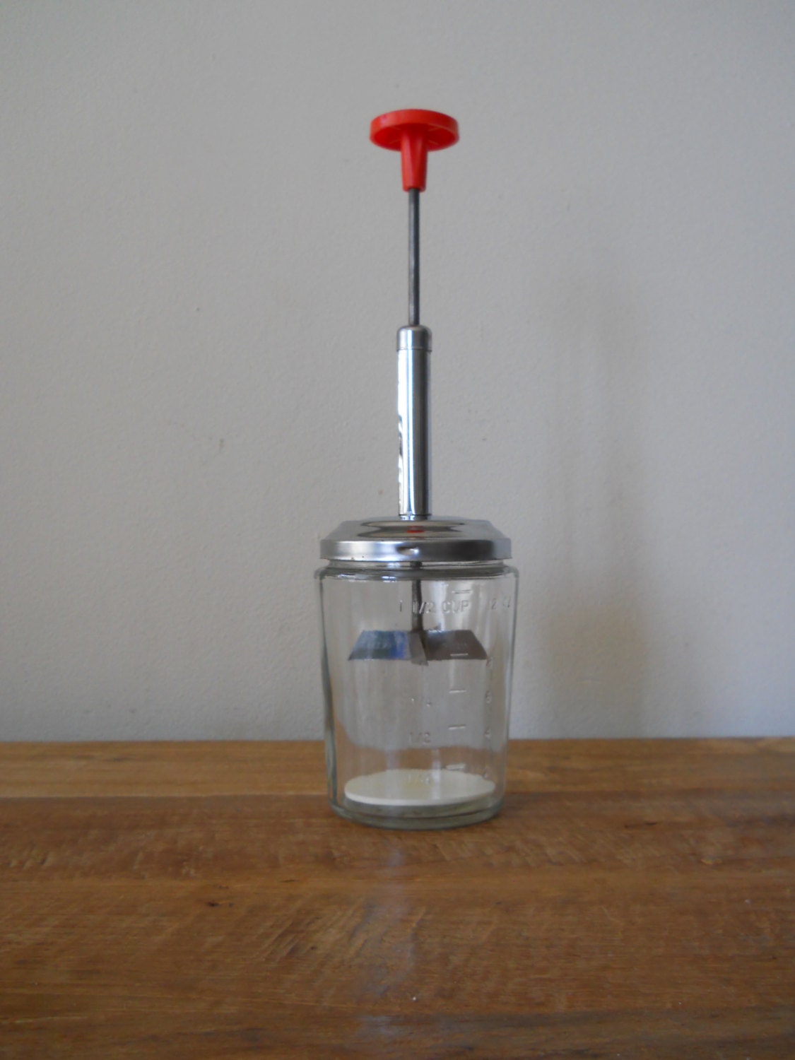 Vintage Acme Red Food Chopper - Etsy