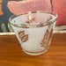 Vintage Starlyte Frosted Ice Bucket With Gold Leaves Pattern - Etsy