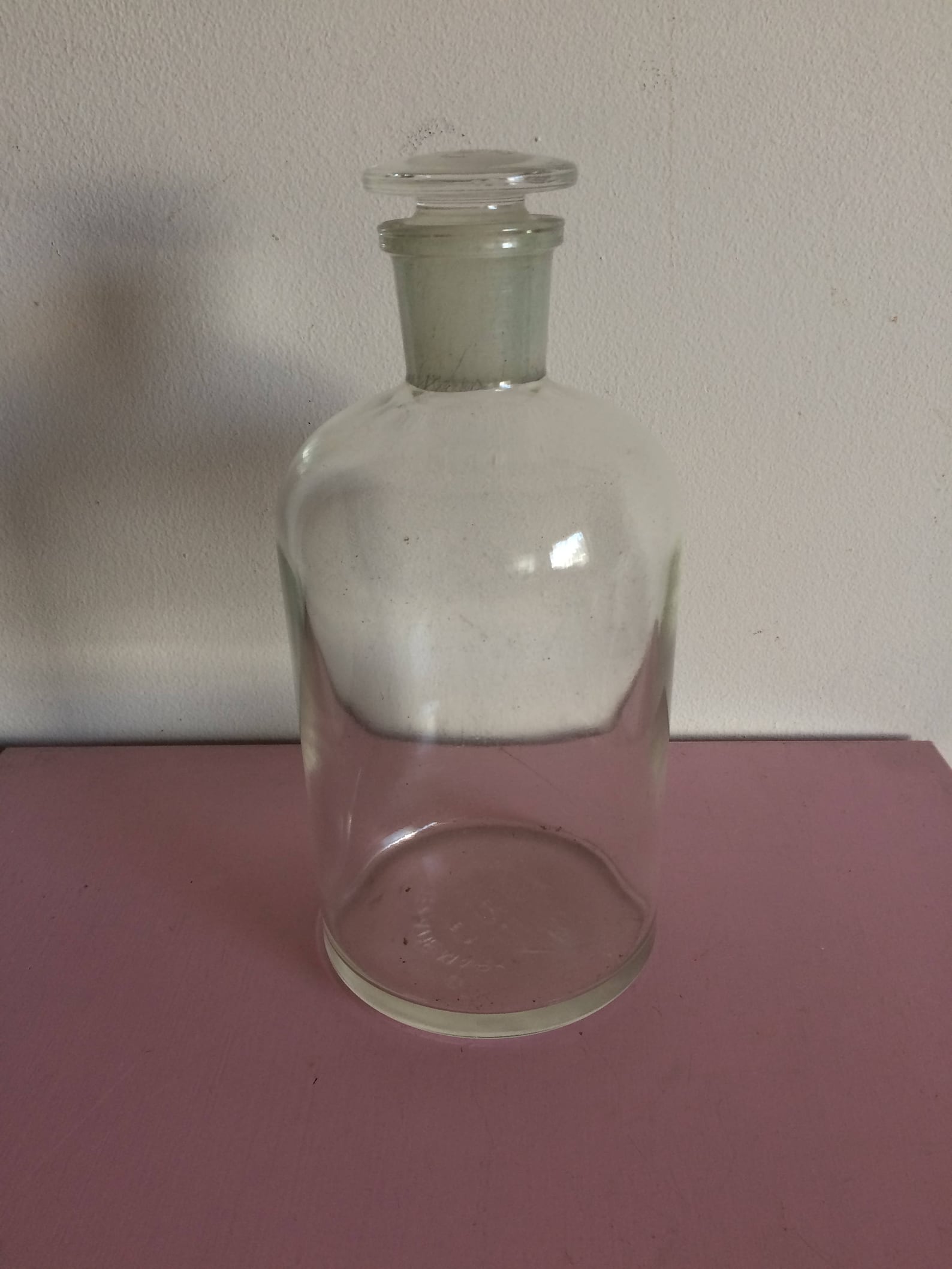 Vintage Pyrex Apothecary Glass Bottle 29 With Stopper - Etsy