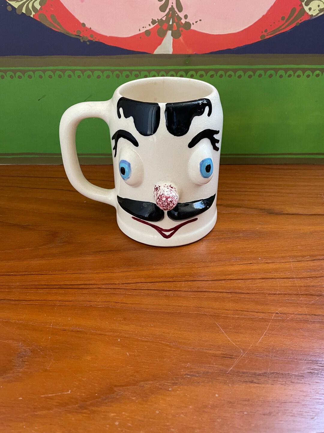 Large Vintage Pfaltzgraff Jerry the Jerk Mug - Etsy