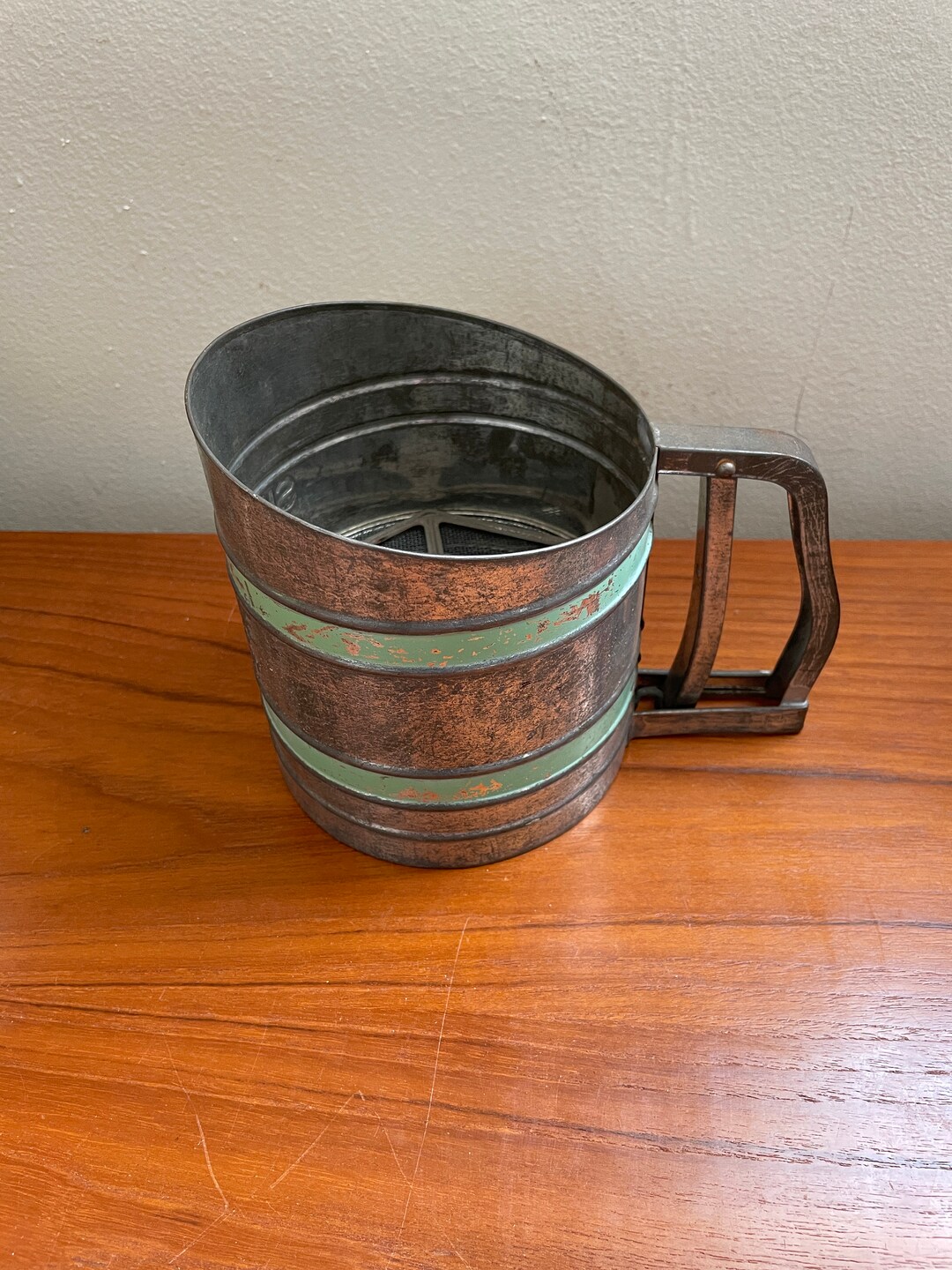 Green Foley Sifter - Etsy