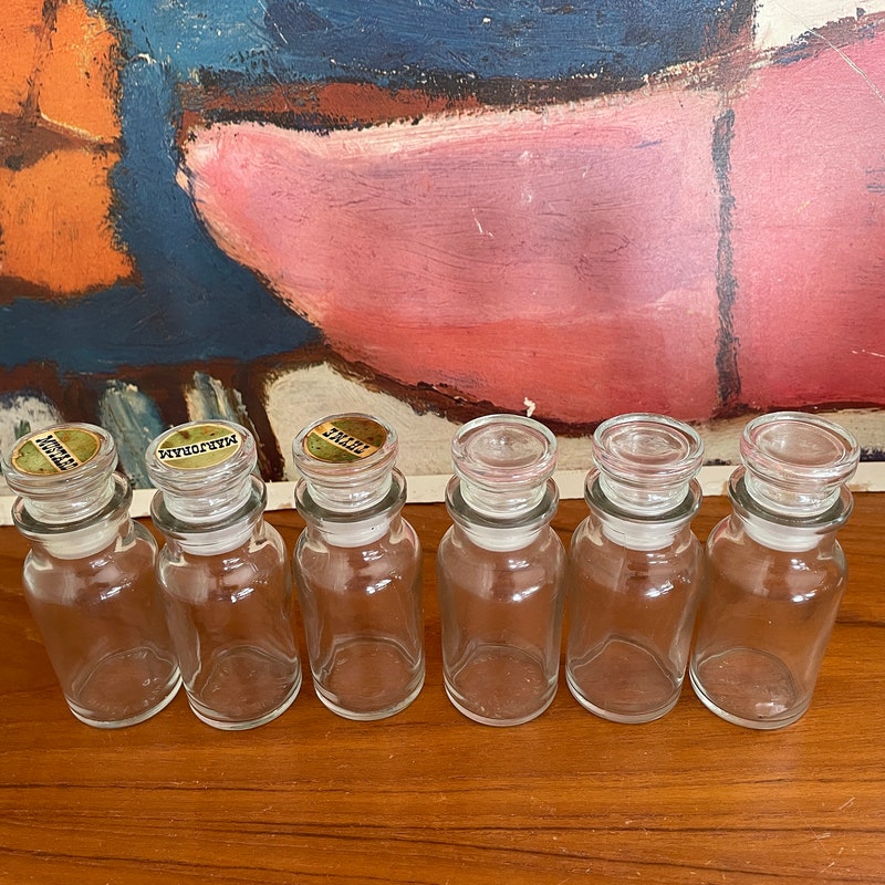 Vintage Spice Jars - Etsy