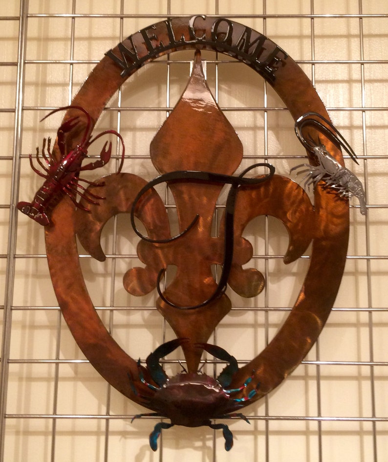 Cajun Welcome Plaque - Etsy