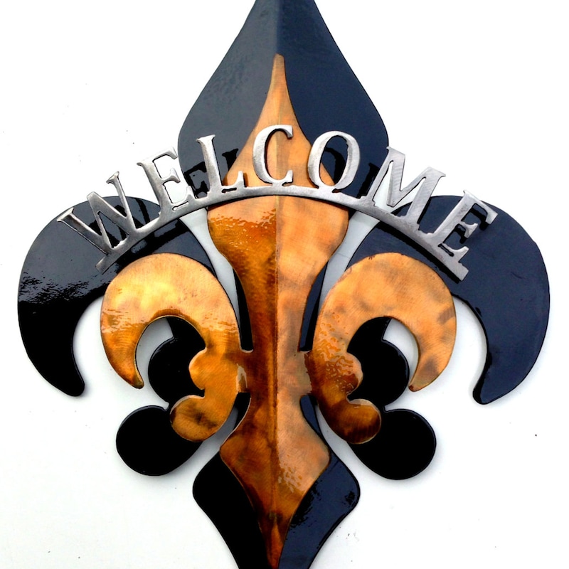 Fleur De Lis Wall Decor - Etsy
