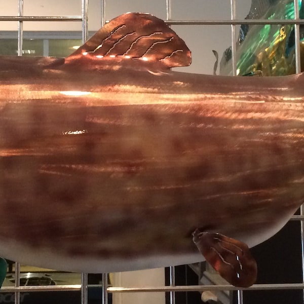 Metal Catfish Sculpture - Etsy