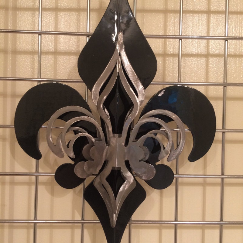 Fleur De Lis Wall Decor - Etsy