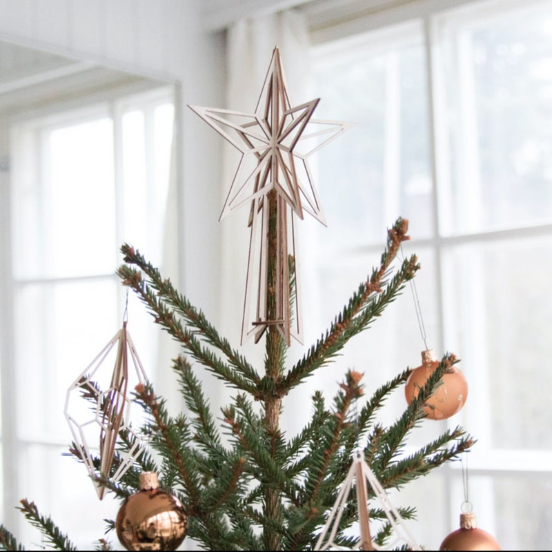 Moravian Star Tree Topper - Etsy