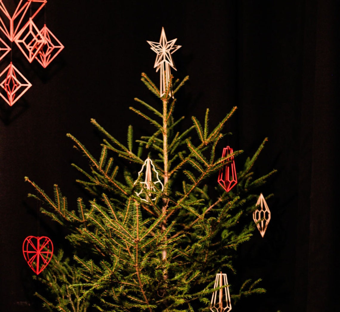 Big Wooden Christmas Tree Topper - Etsy