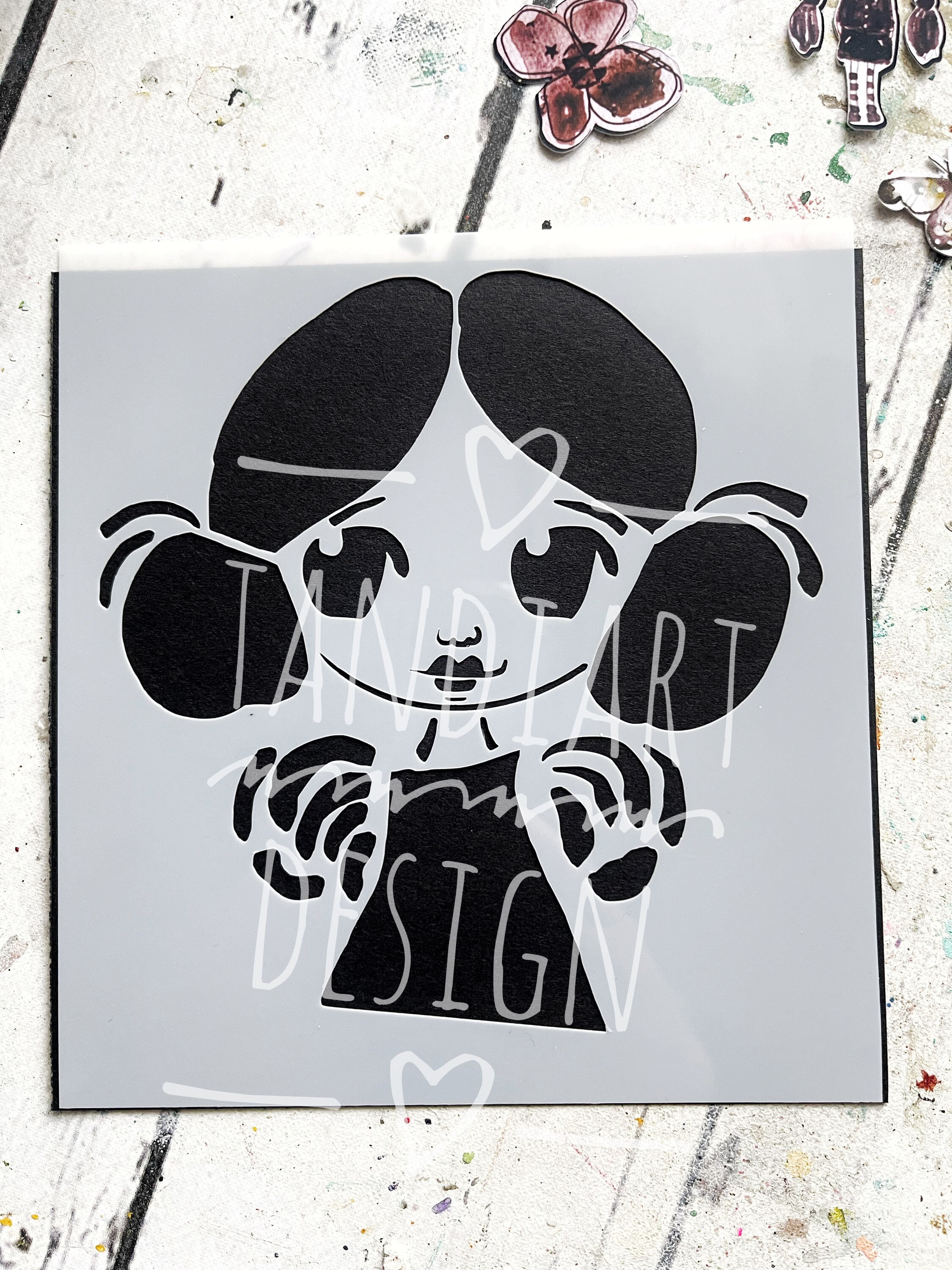 Funny Stencil Art