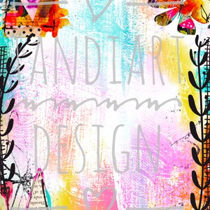 Just Magic - A4 Digital Scrapbook Collage Sheets, Printables, for ...