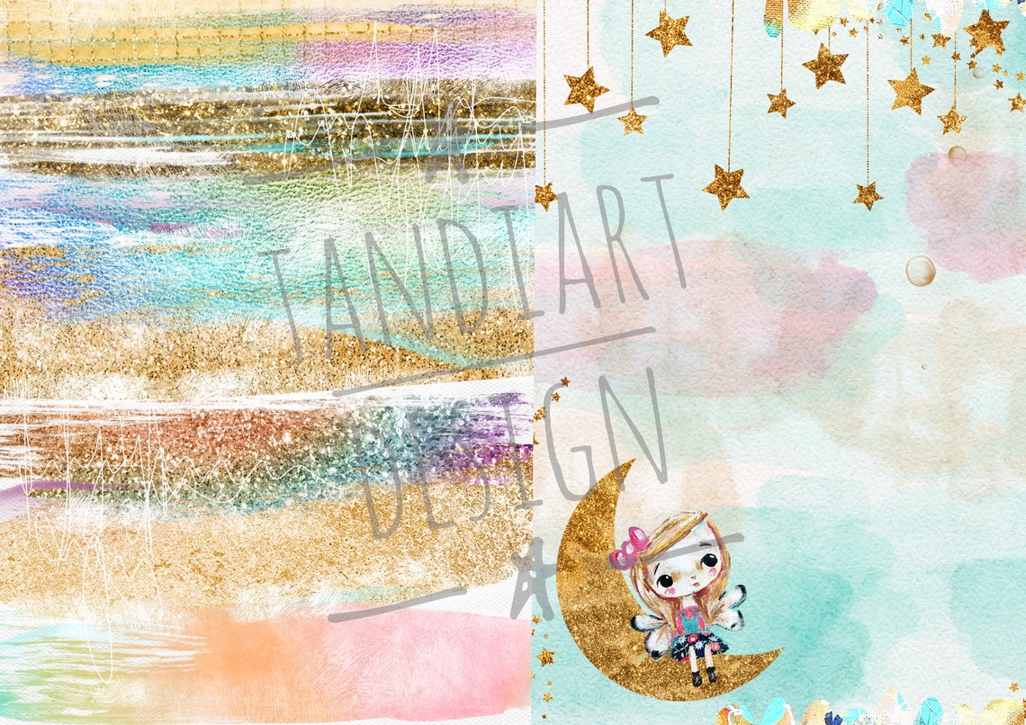 Stardust 06 Digital Image for Papercraft a Printable Image - Etsy