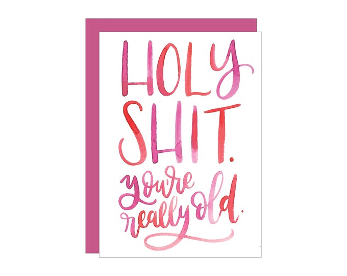 Funny Birthday Greeting Card With Envelope Bday IQ Test Results , for ...