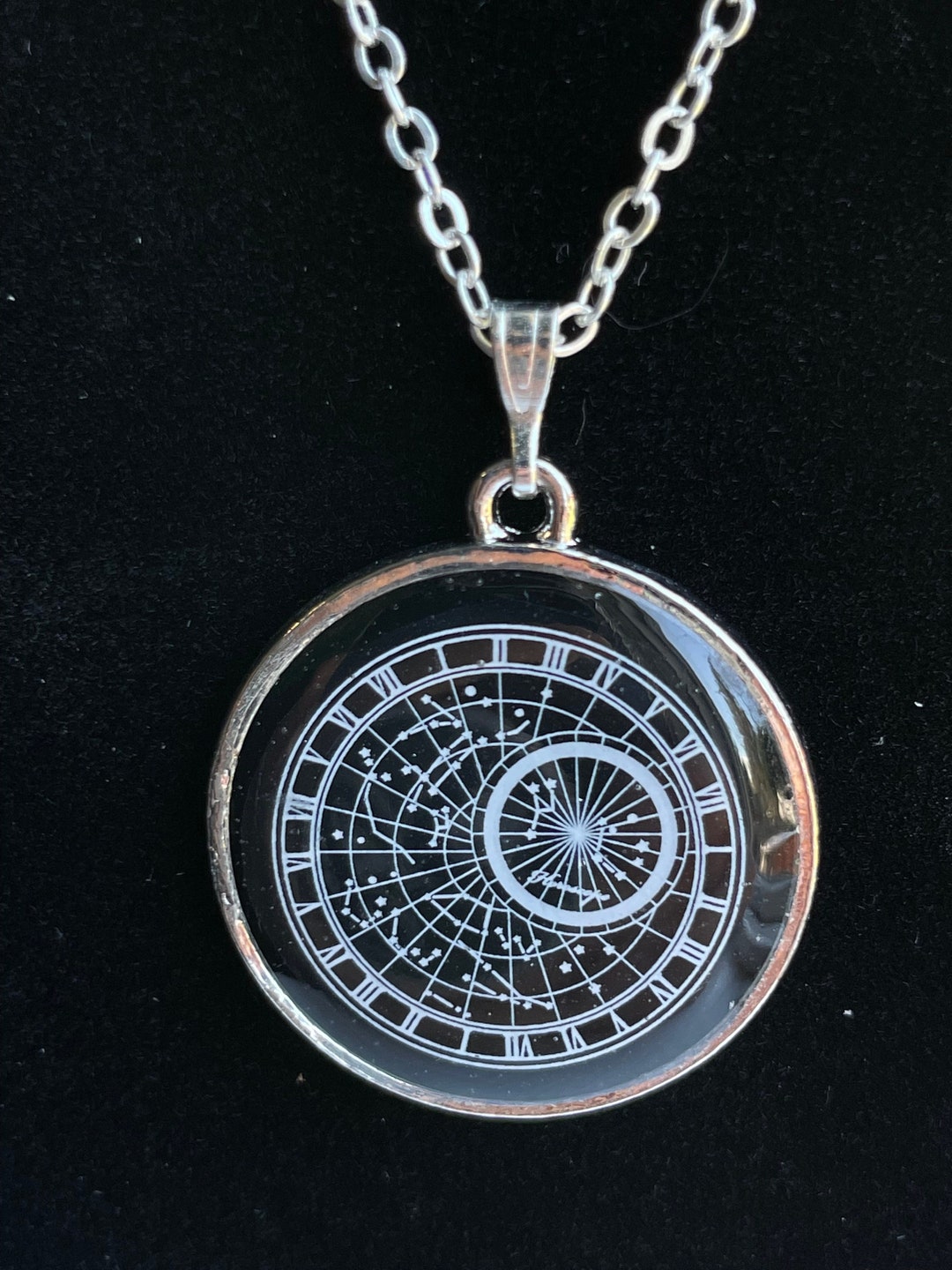 Star Map Pendant - Etsy