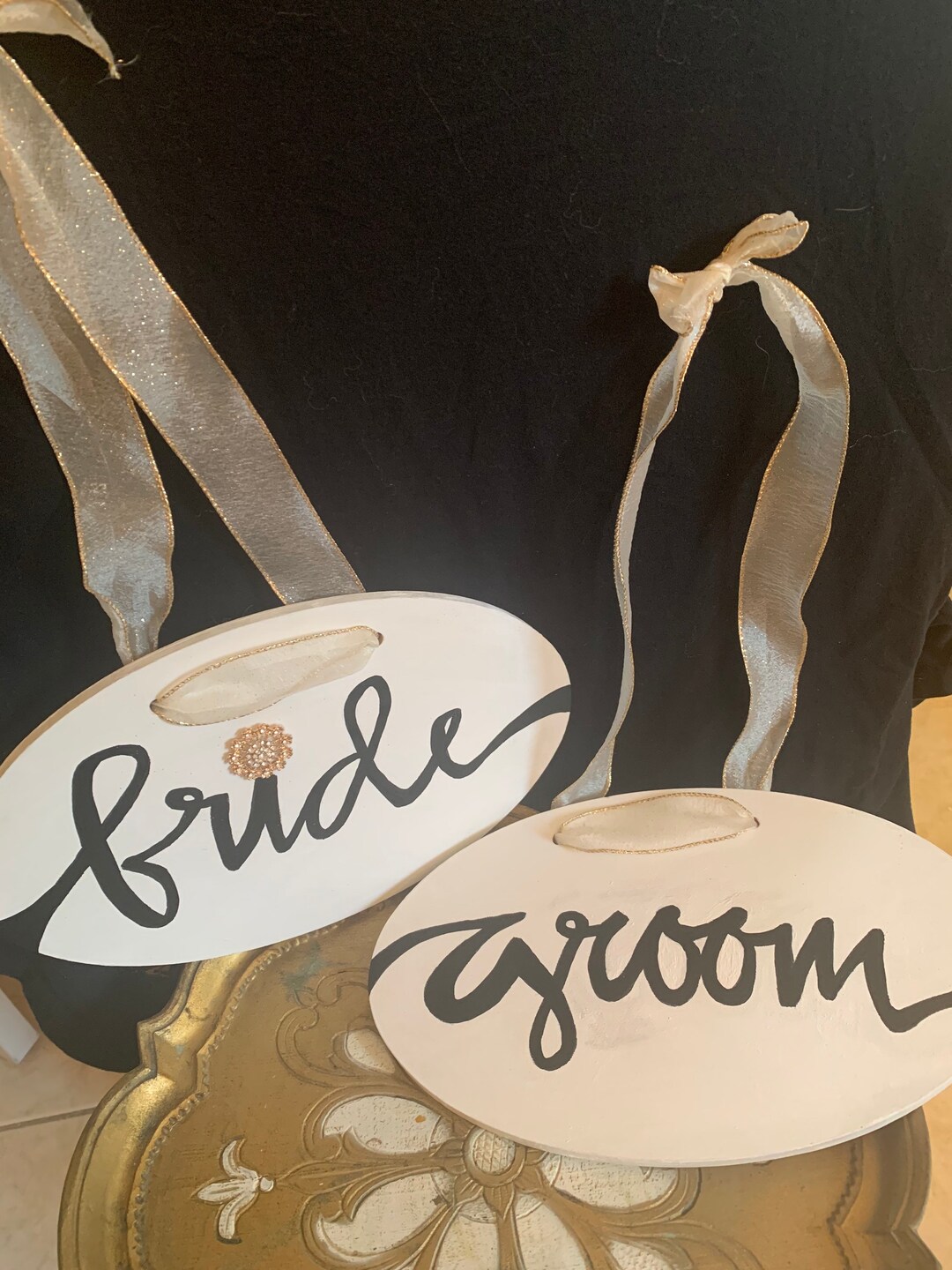 Wedding Signs. Bride and Groom Signs. - Etsy