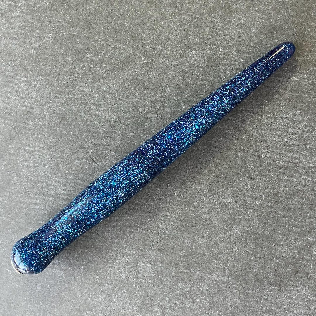 Blue Hyper Sparkle Dip Pen Nib Holder - Etsy