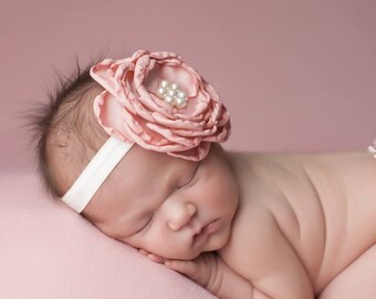 Pink Baby Headband | Etsy