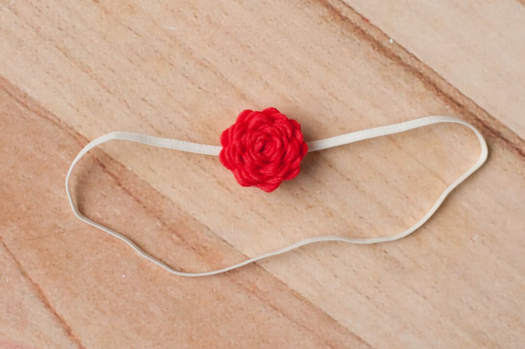 Christmas Headbands Red Headbands Petite Red Headband Red - Etsy