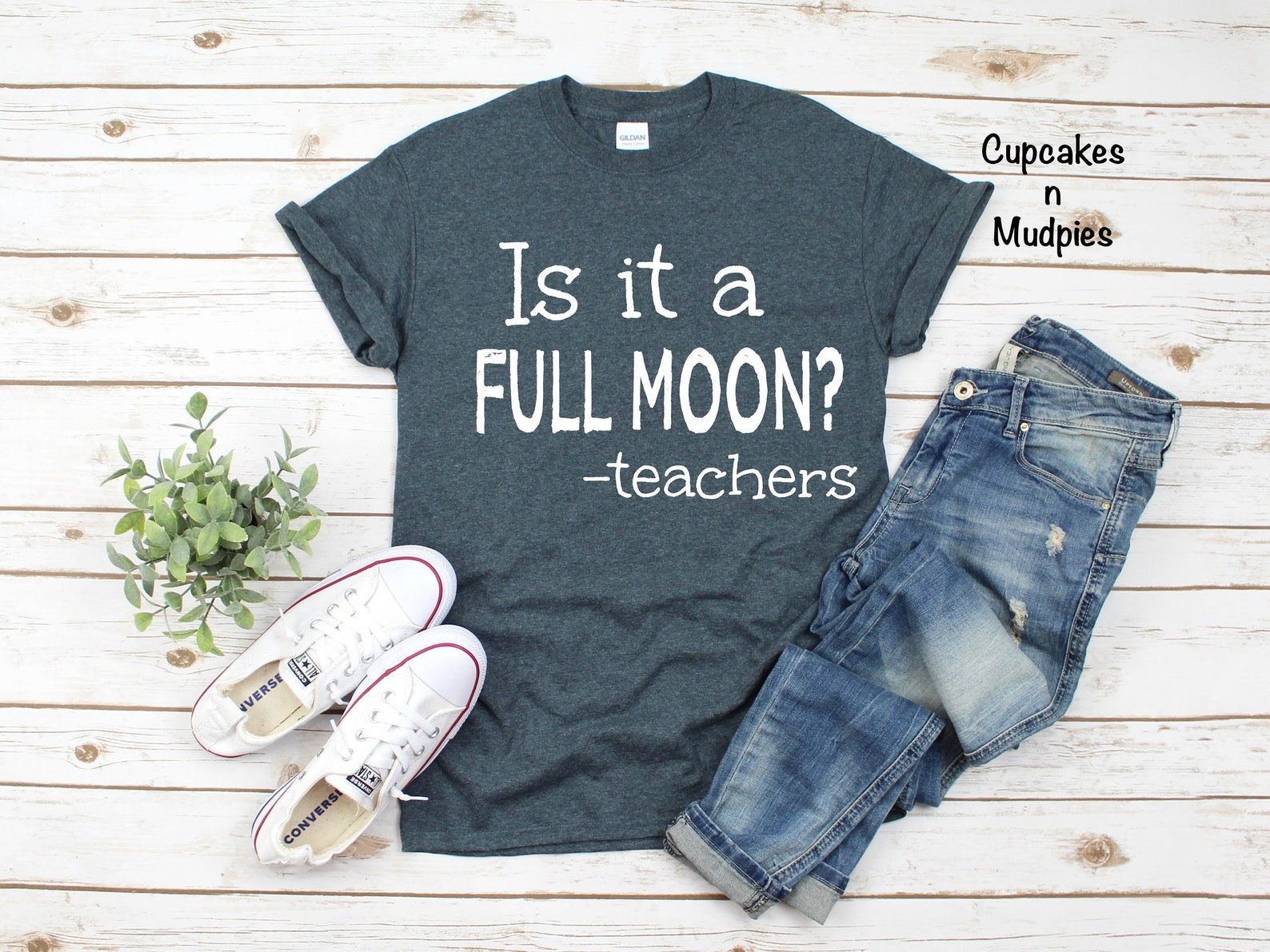 Is It A Full Moon Teachers Shirt, so Cute, School, Funny, Kids, Unisex ...
