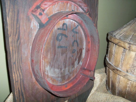 Incredible Large Antique Wooden Industrial Foundry Casting | Etsy