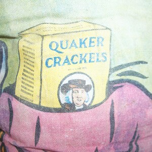 Antique Rare Quaker Crackers Cloth Doll Handmade Very Worn Primitive ...